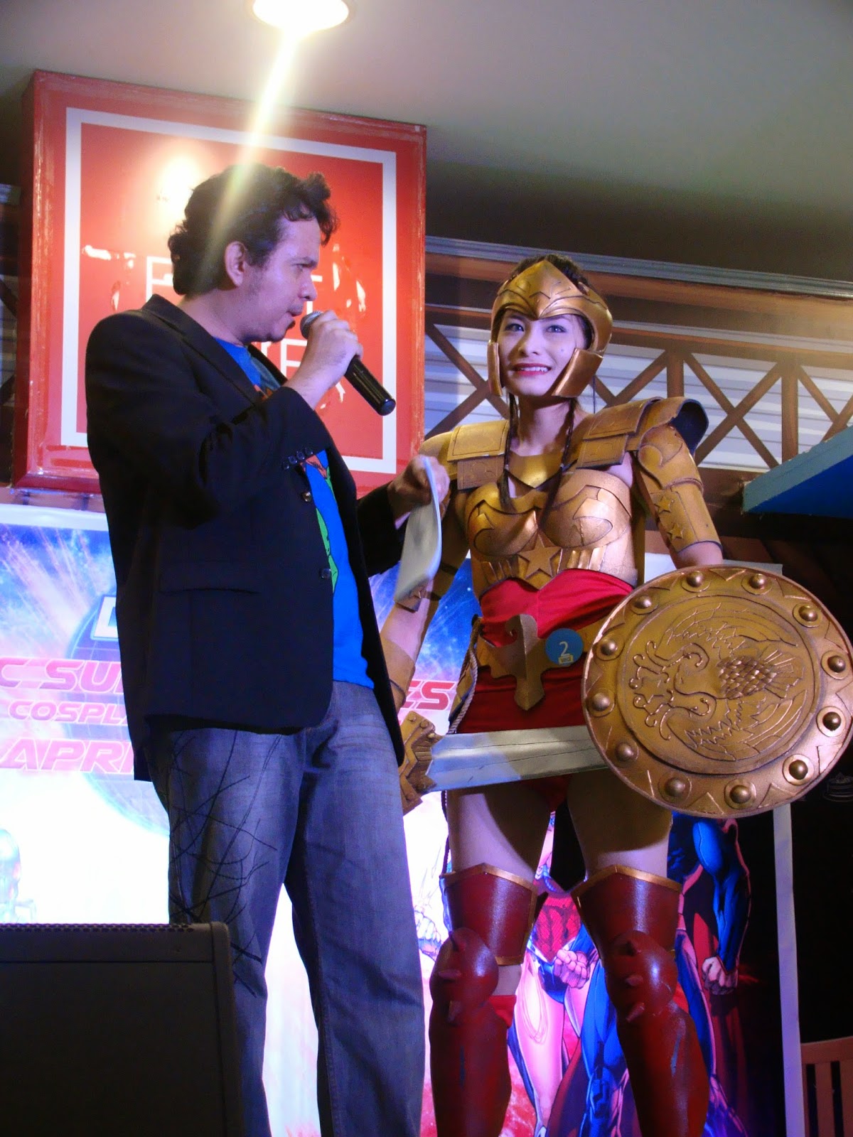 Hawk Girl tops the DC Super Heroes Cosplay Competition at SM City Bicutan