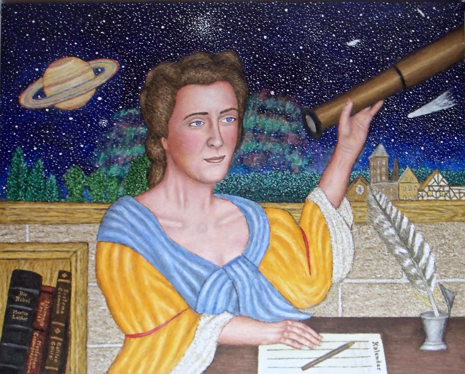 Stephen Warde Anderson Art: Portrait of Maria Kirch