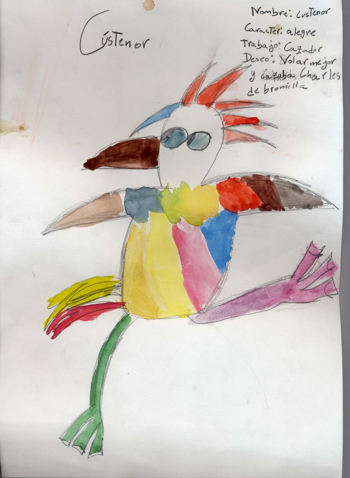 EL GARABATO ON LINE: PERSONAJES DE COMIC INVENTADOS - 3ºB