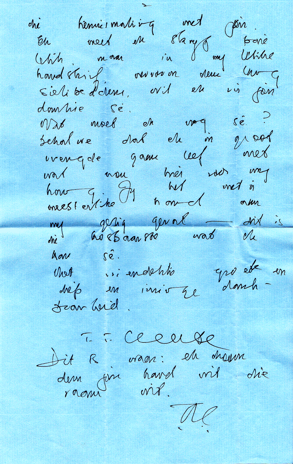 T T CLOETE: A BITTER-SWEET STORY…… – Aleta Michaletos