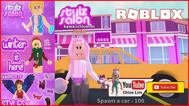 Roblox Stylz Salon & Spa Gameplay - Working as a stylist in style Salon ...