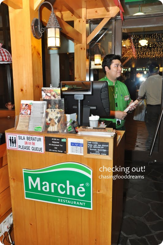 CHASING FOOD DREAMS: Marchè Restaurant, The Curve: It’s All about Fresh ...