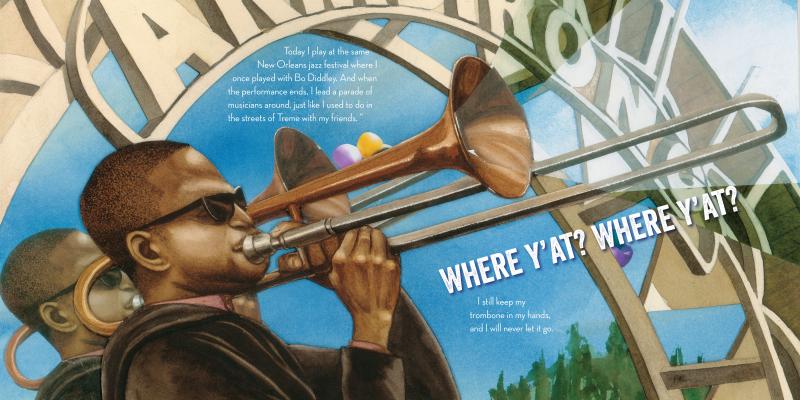 Children's Atheneum: Trombone Shorty by Troy Andrews Book Review
