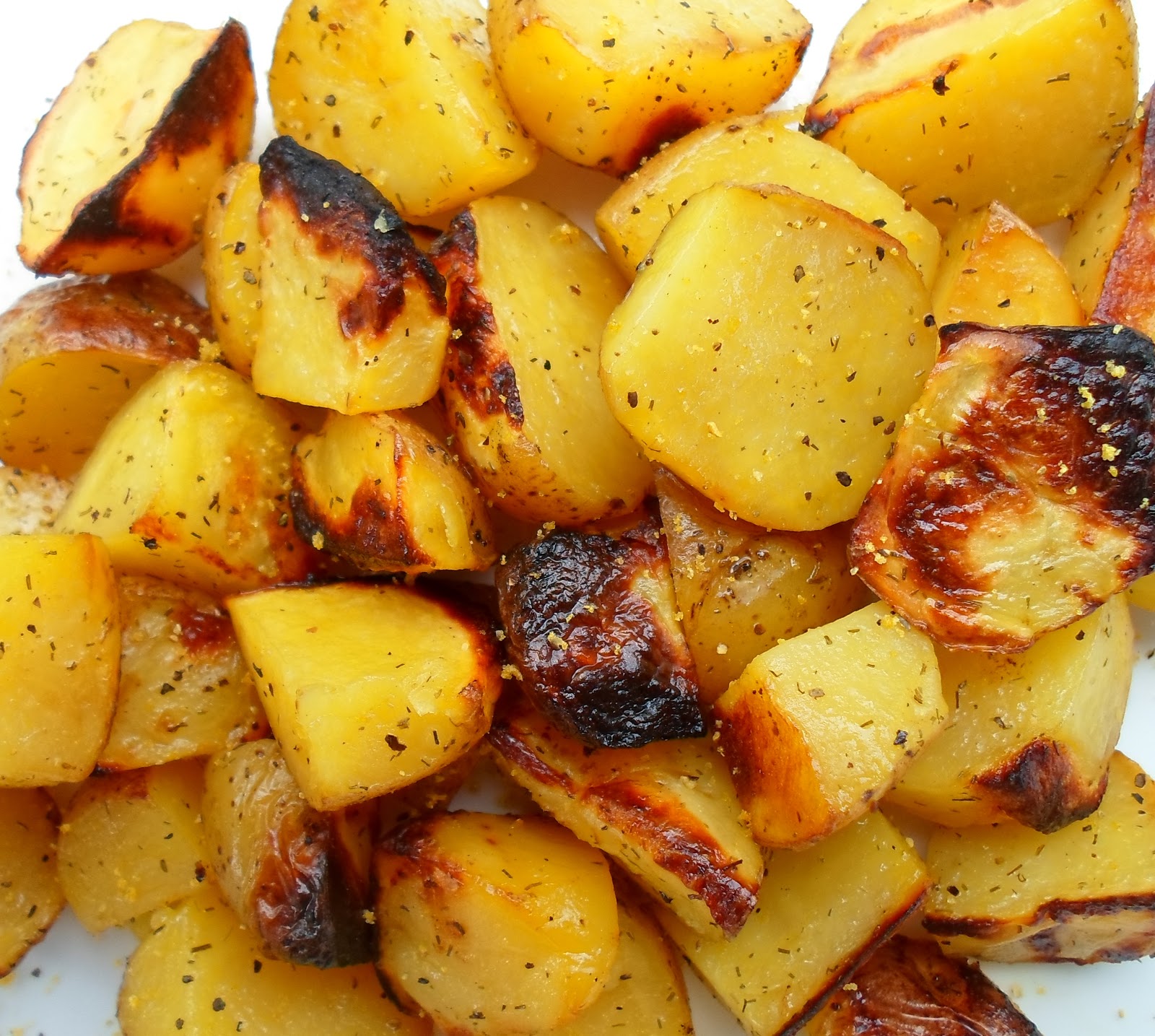 Happier Than A Pig In Mud: Grilled Foil Pouch Roasted Dill Pickle Potatoes