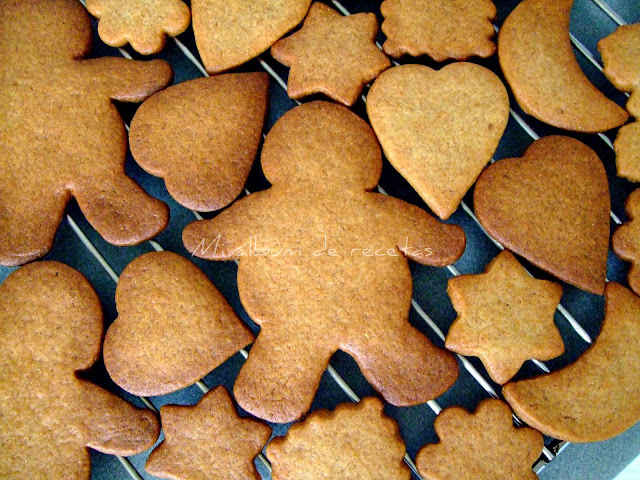 Mi Álbum de Recetas: Galletas de jengibre (Gingerbread cookies)