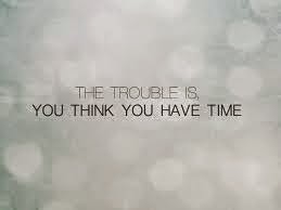 Katie Wanders : You Think You Have Time