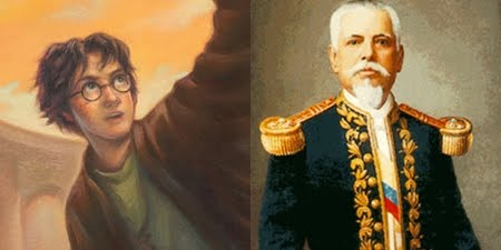 Harry Potter (Kike Alfaro) en el Ecuador: Harry Potter y Eloy Alfaro