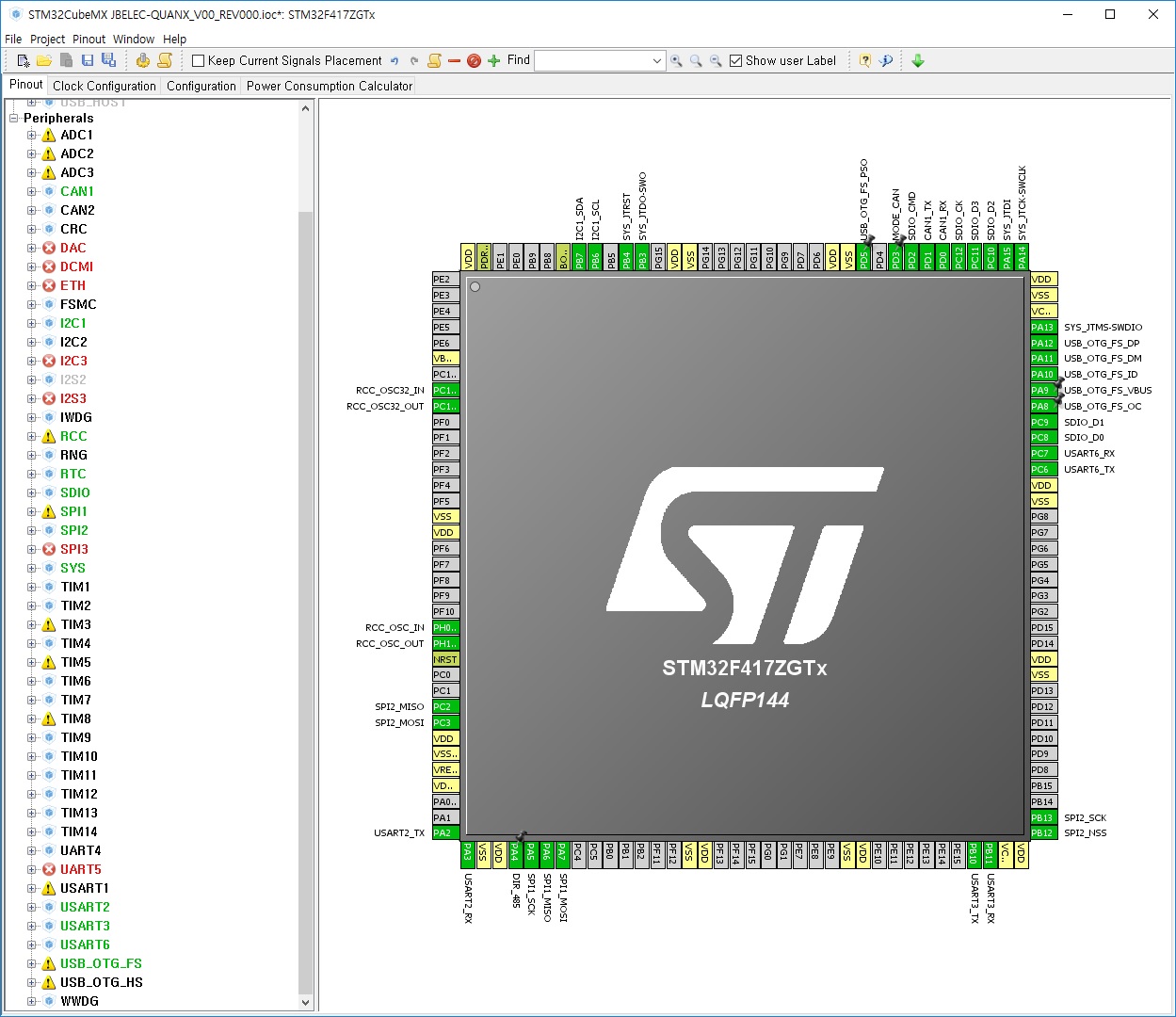 JBE: STM32 + Raspberry PI 보드를 만들어보자 -- 02. Schematic...