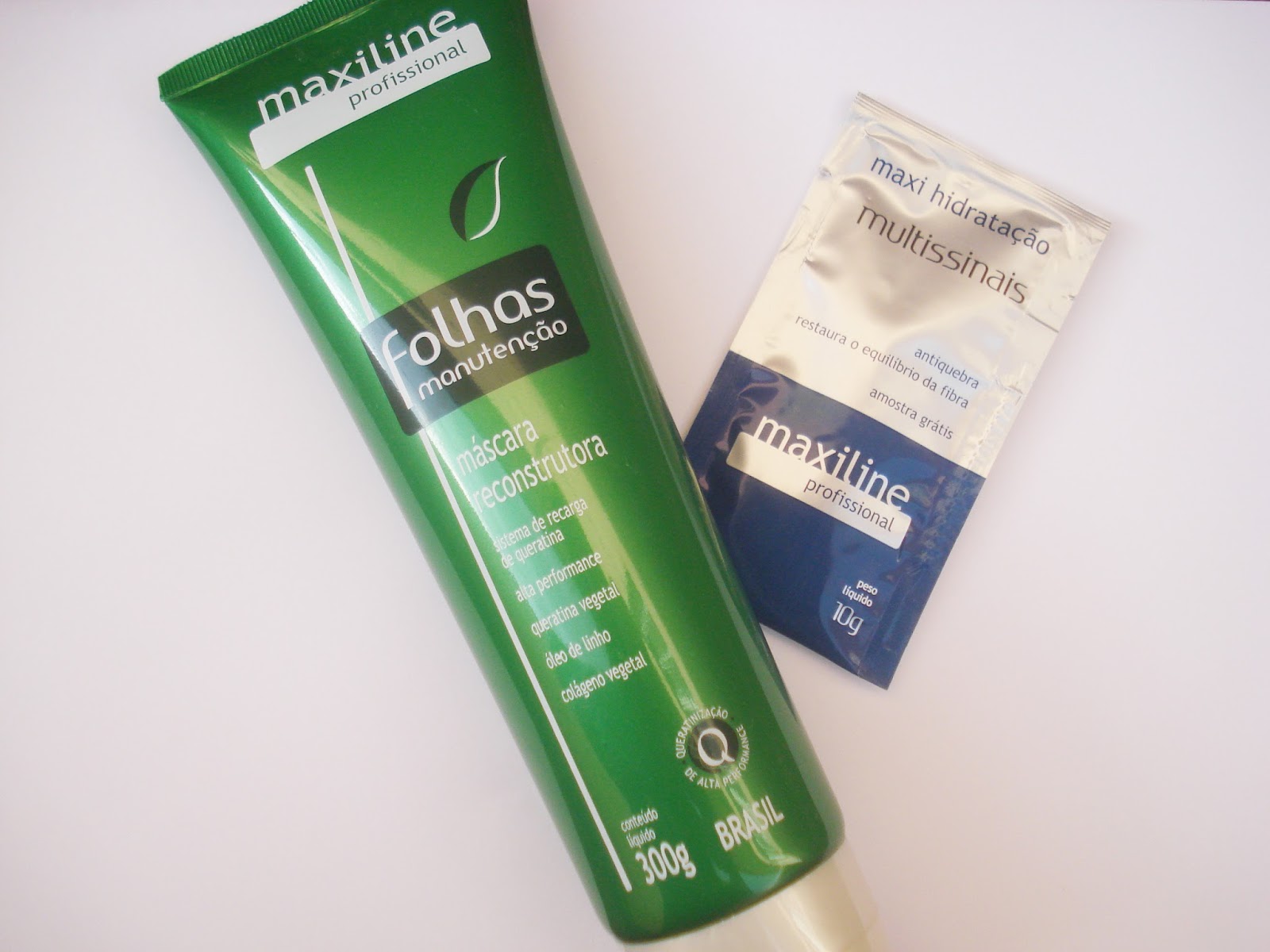 Nosso Glamour: Review: Máscara Reconstrutora Capilar - Folhas ...