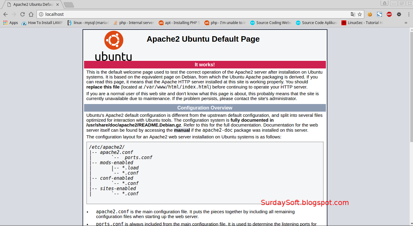 Cara Install Lamp Ubuntu 16 04 Menggunakan Php5 6 Dan Mariadb