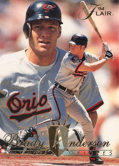 Orioles Card "O" the Day: Brady Anderson, 1994 Fleer Flair #251