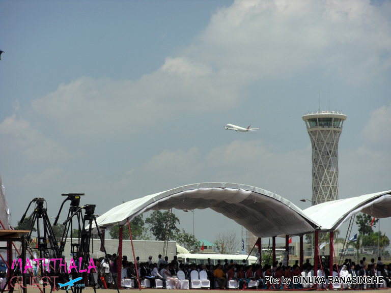 Mattala Rajapaksha International Airport in Sri Lanka