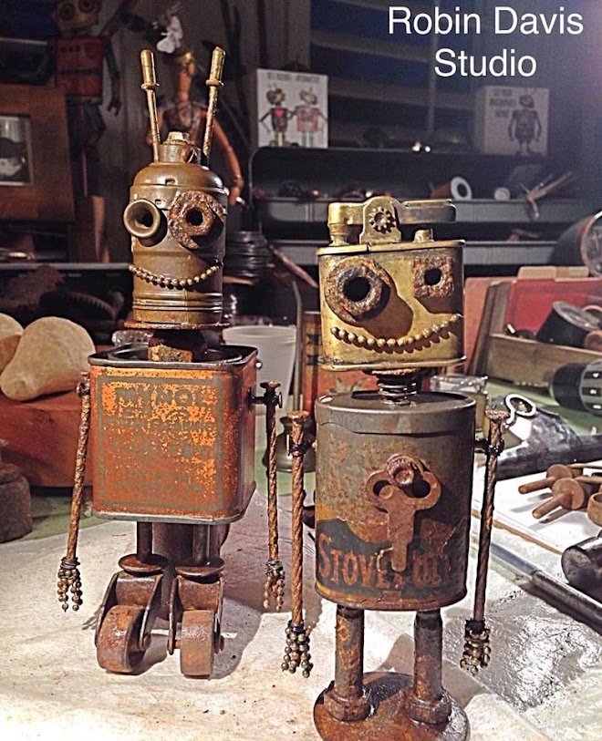 Creating a Robot Family - Robin Davis Studio
