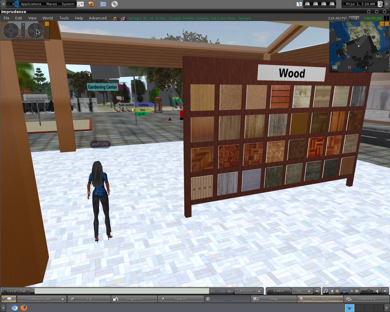The Virtual World Technologist: Open Sim~OSgrid "Gathering A Texture ...