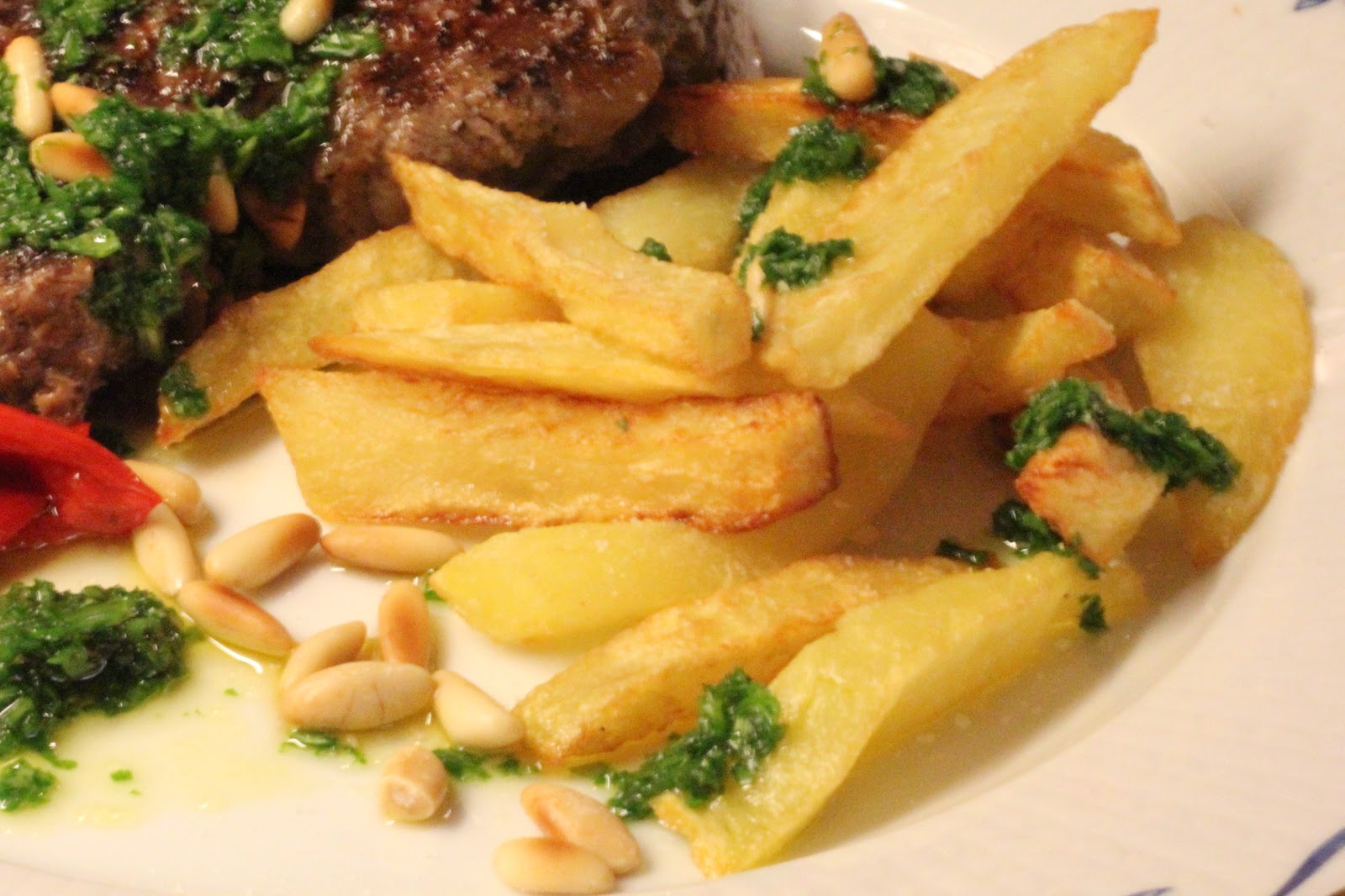 På strövtåg utan ost och bröd: Friterad potatis