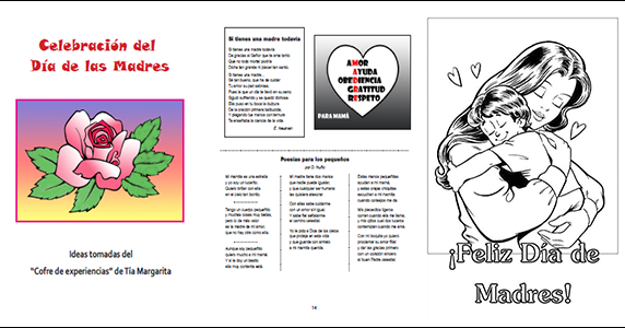 Celebración del Día de las Madres - Fichas