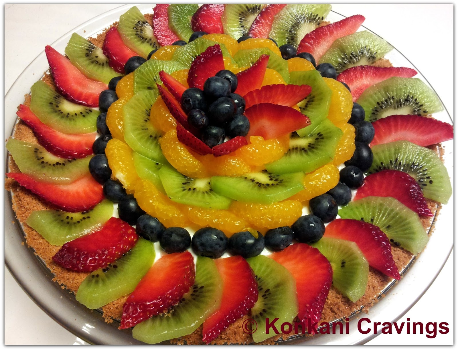 KONKANI CRAVINGS: Fresh Fruit Tart