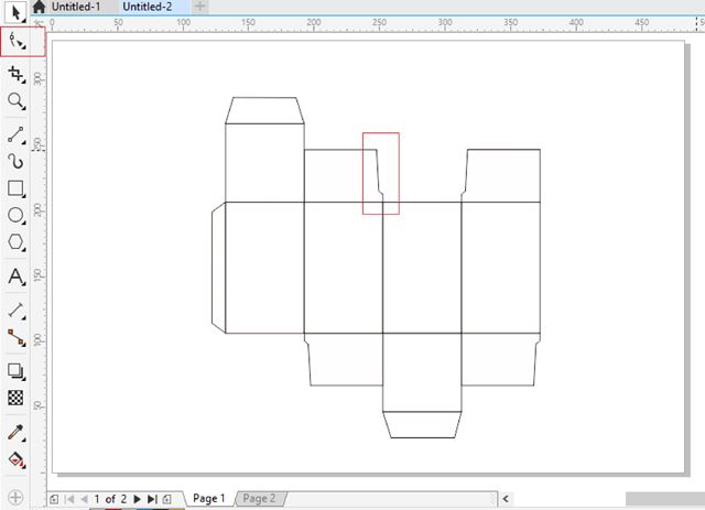 Cara Bikin Pola Box Kotak Kemasan Sederhana dengan Corel Draw - GRIYA ...