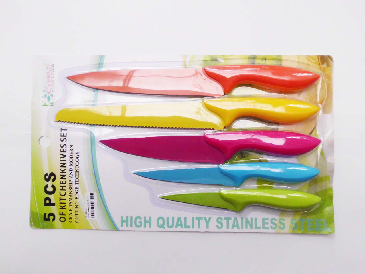 PU-0326 | Pisau Dapur Stainless FullColor | BLOG OXONE