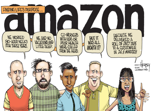 Daily Free Take-Out: Cartoons: Amazon, Ashley Madison, and the fifth party