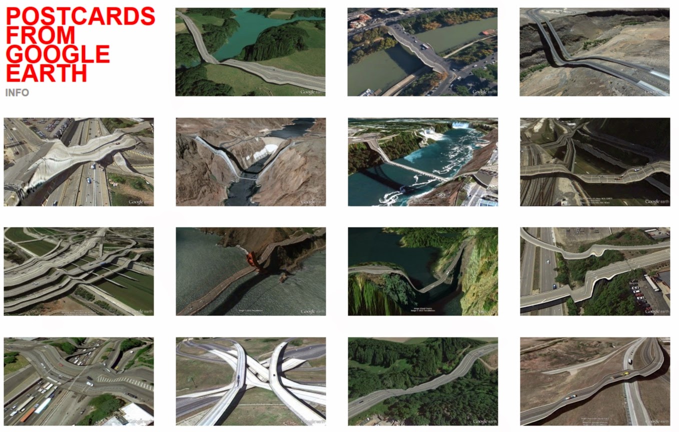 Data Deluge: Postcards from Google Earth