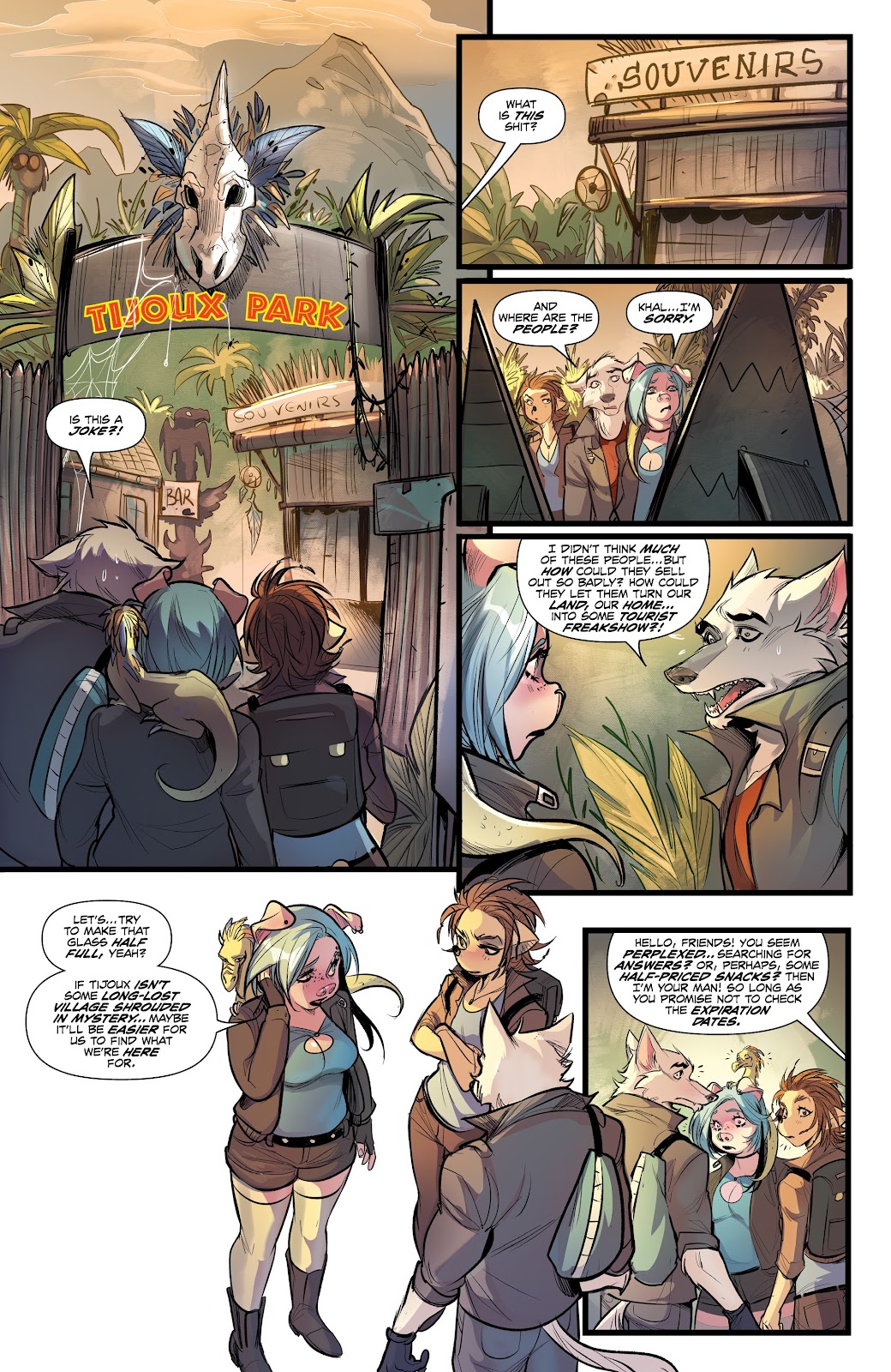 Read online Unnatural comic - Issue #8