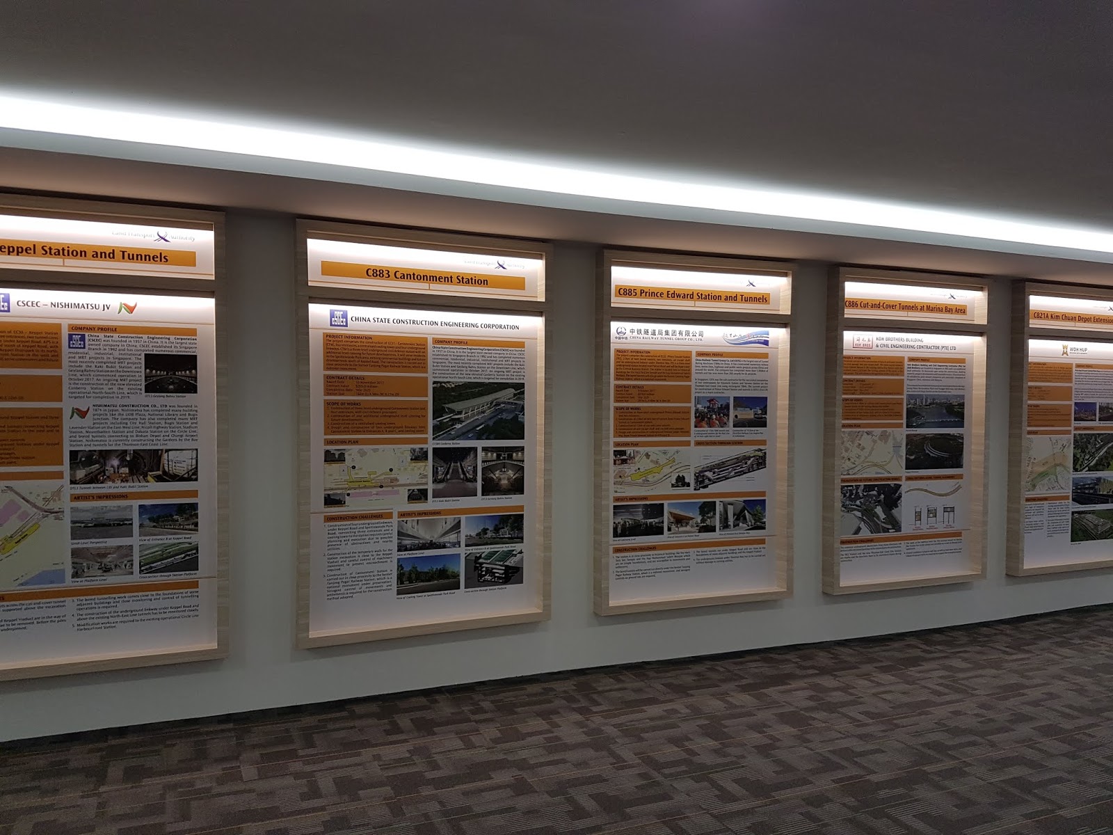 Circle Line 6 Construction: Circle Line 6 Project Information Centre