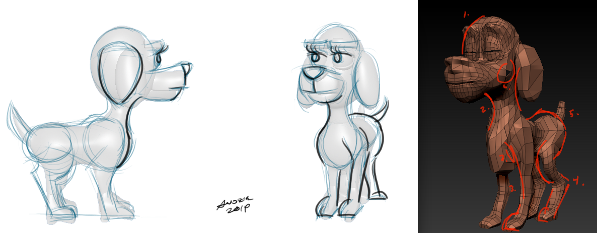 Nathaniel Anozie: Tips for Retopologizing 3D model