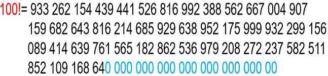 How to find the Trailing Number of Zeros at the End of Product ...