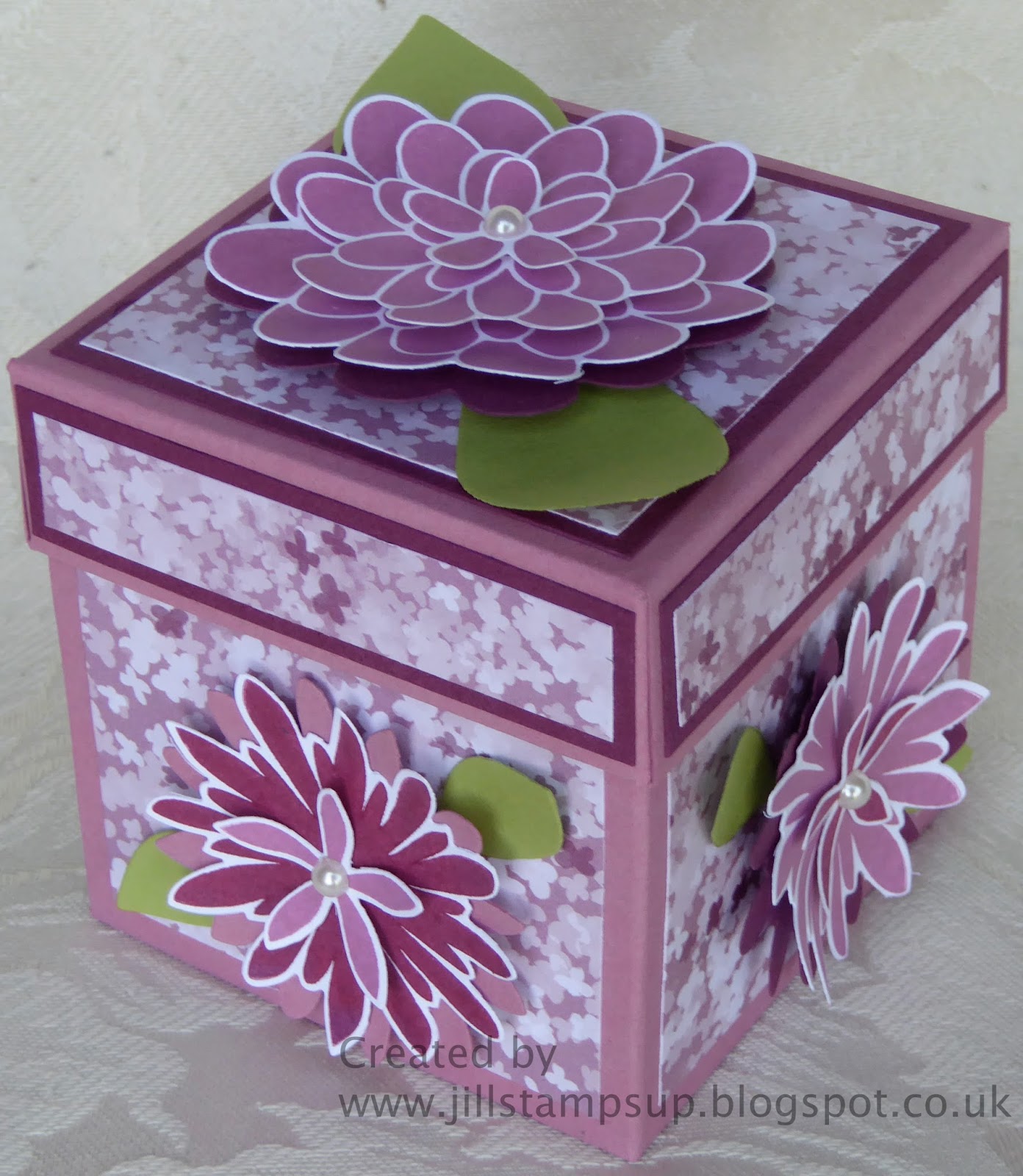 Jill Stamps Up: 3D Gift Box
