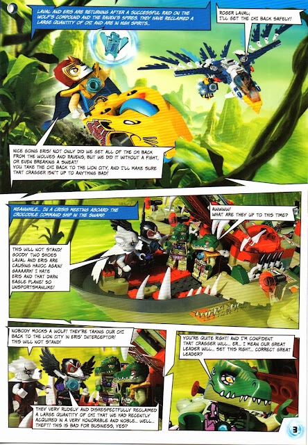 Loot of the Day: Lego - Chima - Comic Book