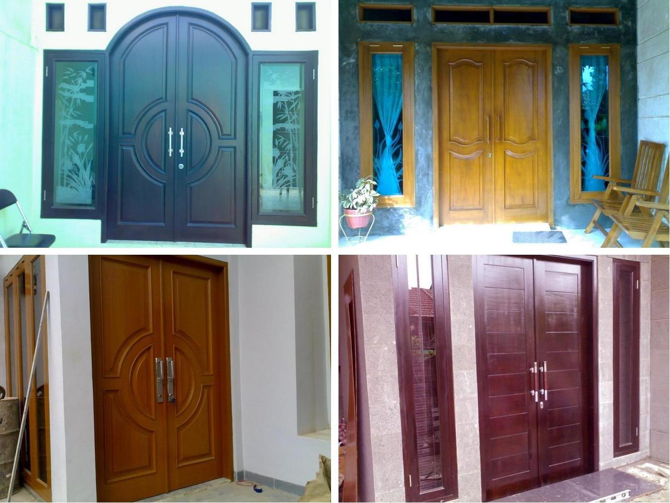 Pintu Kayu: Model-Model Pintu Utama