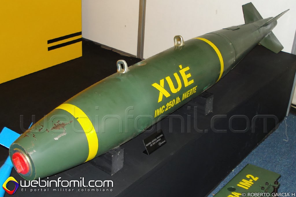 Colombia fabricará bombas más potentes y de mayor precisión - Webinfomil