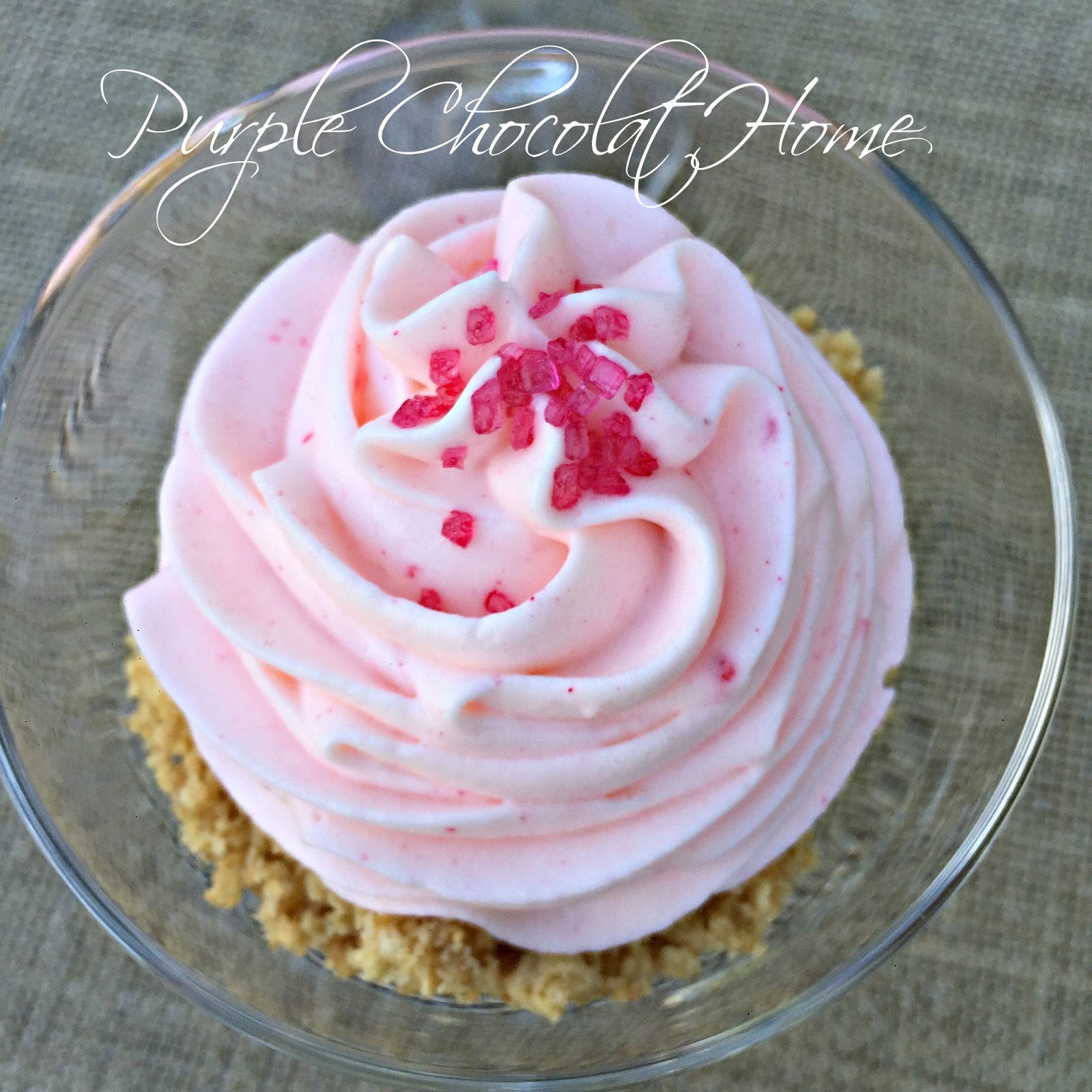 Pink Lemonade Cheesecake - Purple Chocolat Home