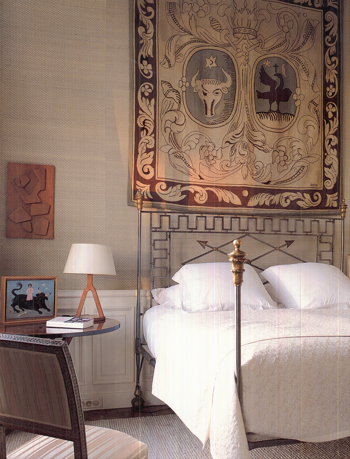 A Girl in the World: Jacques Grange Bedrooms