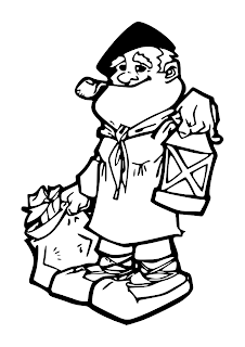 Dibujos para Colorear, Pintar , imprimir.....: OLENTZERO