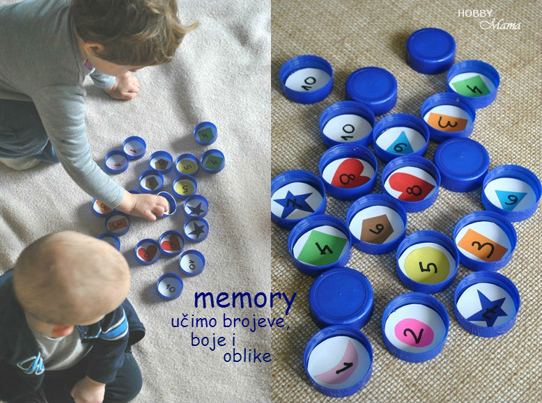 Memory – učimo brojeve, boje i oblike