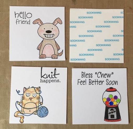 Gigi's Crafts: Never Ending Square Greeting