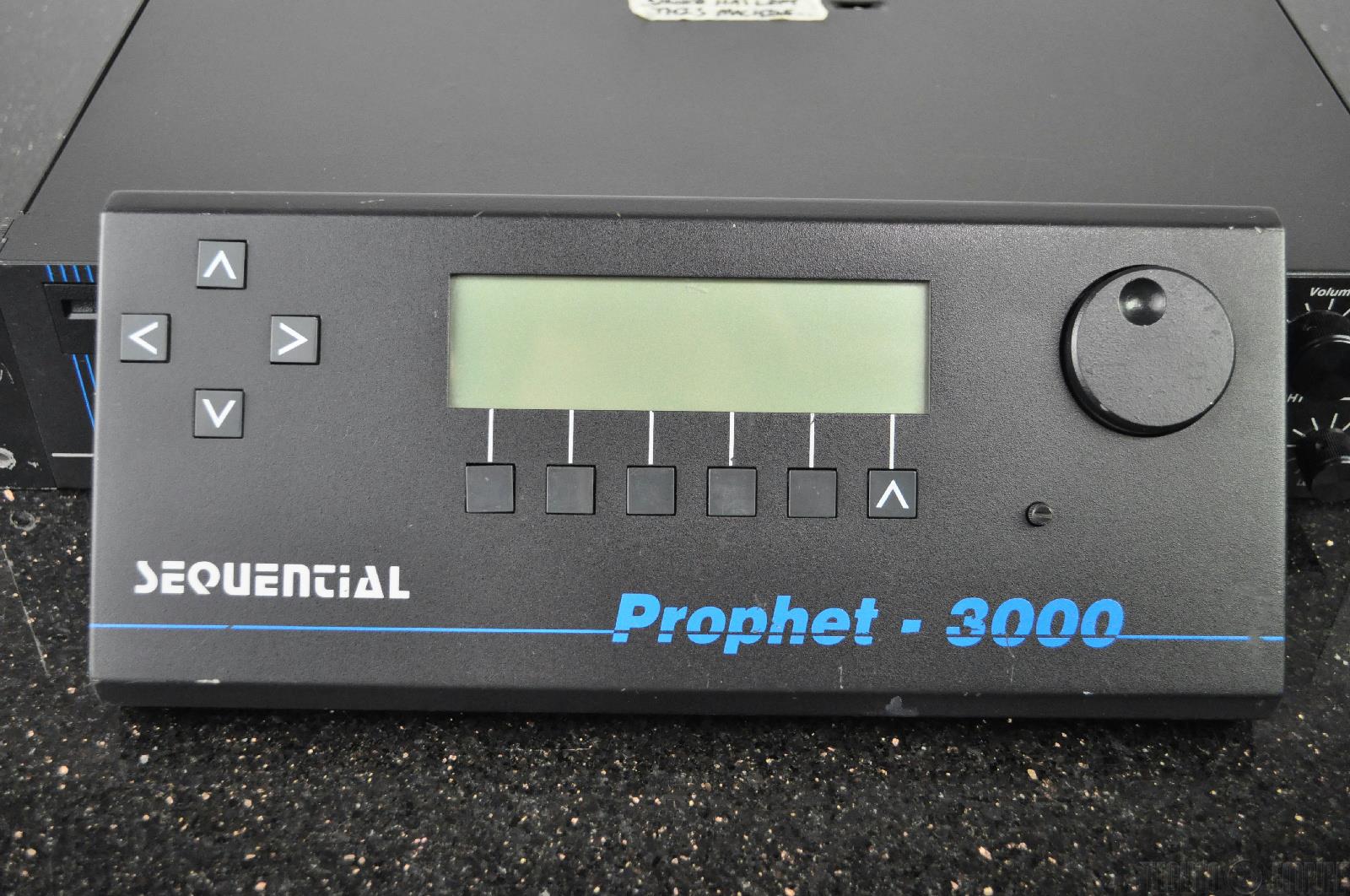 MATRIXSYNTH: SEQUENTIAL CIRCUITS Prophet 3000 "4 MB Version" 16 Bit Sampler w/Remote!