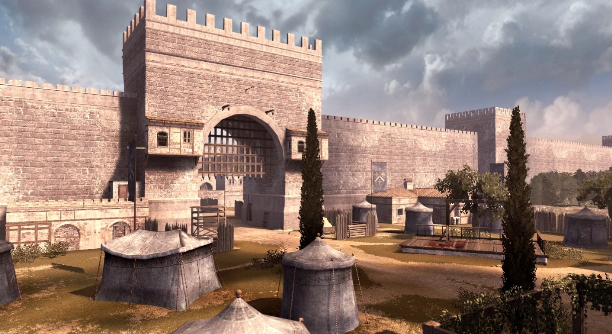 ArqueoLugares: CASTRA PRAETORIA. Campamento Pretoriano. Roma. Italia.