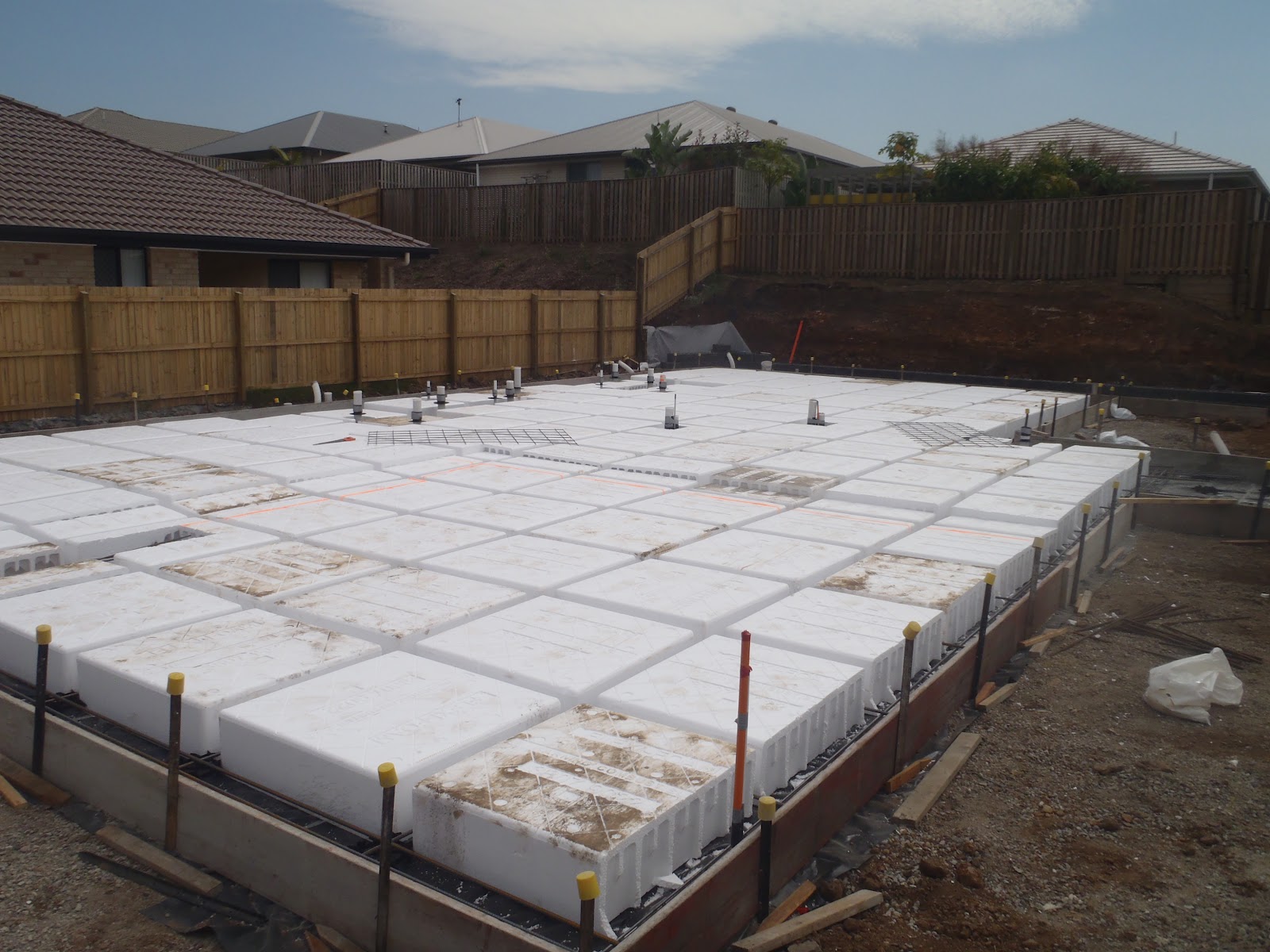 Our Metricon Como: Slab Prep