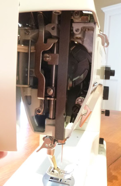 Tempted Threads: Vintage Bernina 830 Record Sewing Machine - Restored