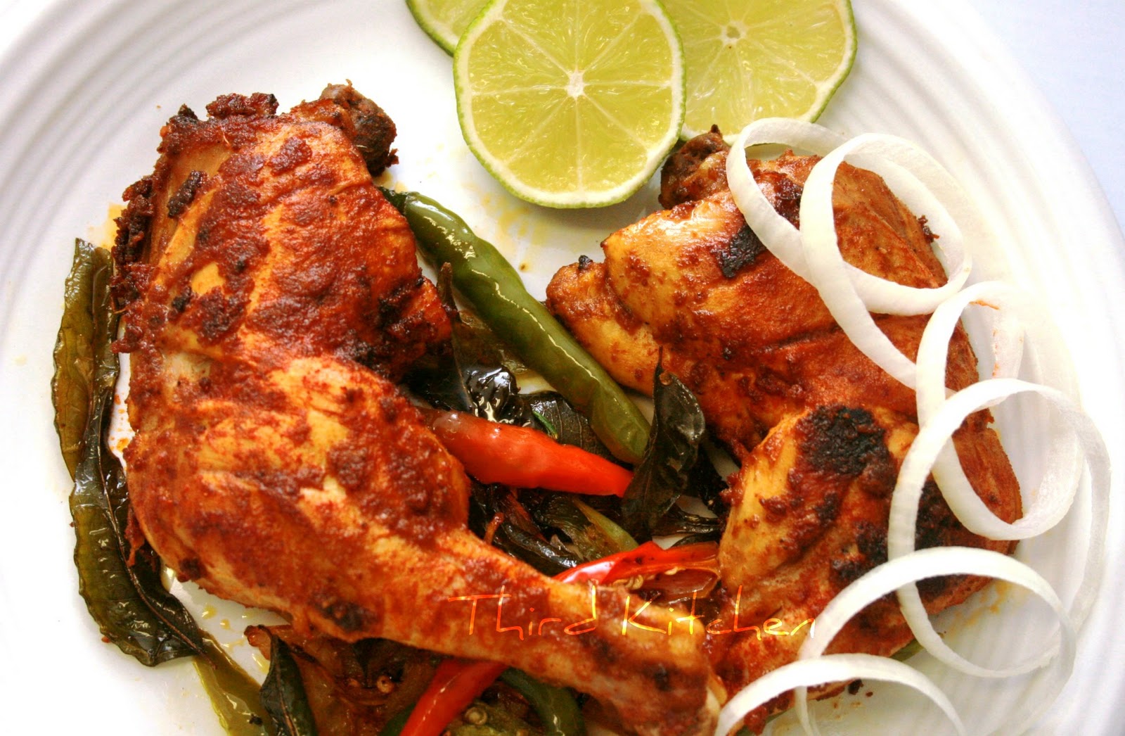 Third Kitchen: Chicken Fry...Thattukada style