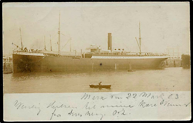 MARINA MERCANTE URUGUAYA: S/S Rio Negro, Flota de Ultramar 1917-1927