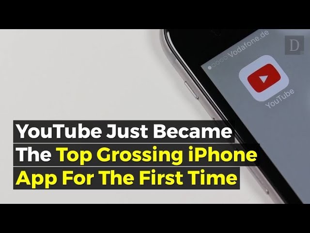 For the first time ever, YouTube has become the top grossing app on the ...