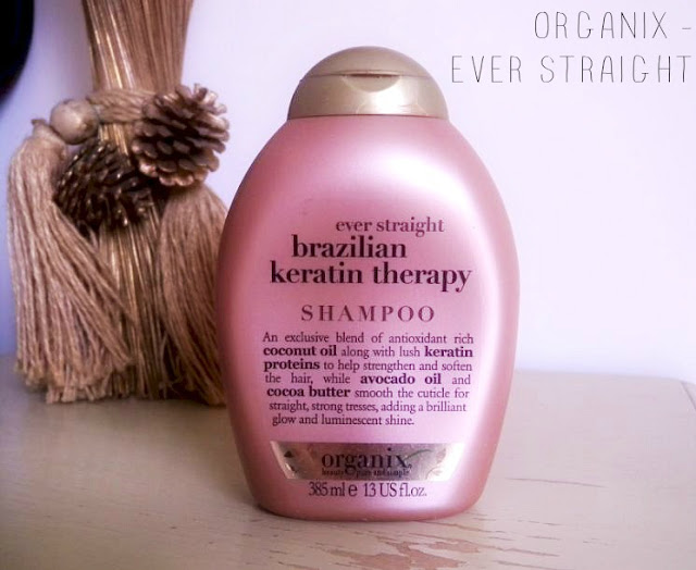 Organix - Ever Straight Brazilian Keratin Therapy Shampoo || Review ...