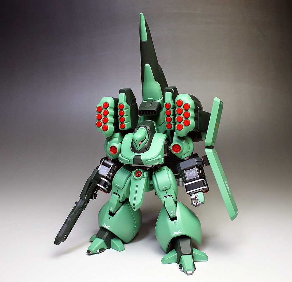 GUNDAM GUY: HGUC 1/144 AMX-102 ZSSA [Unicorn Ver.] - Painted Build by ...