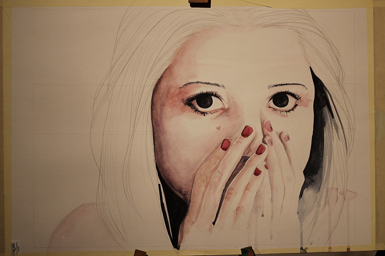 - self perception- / An Artist in the Making