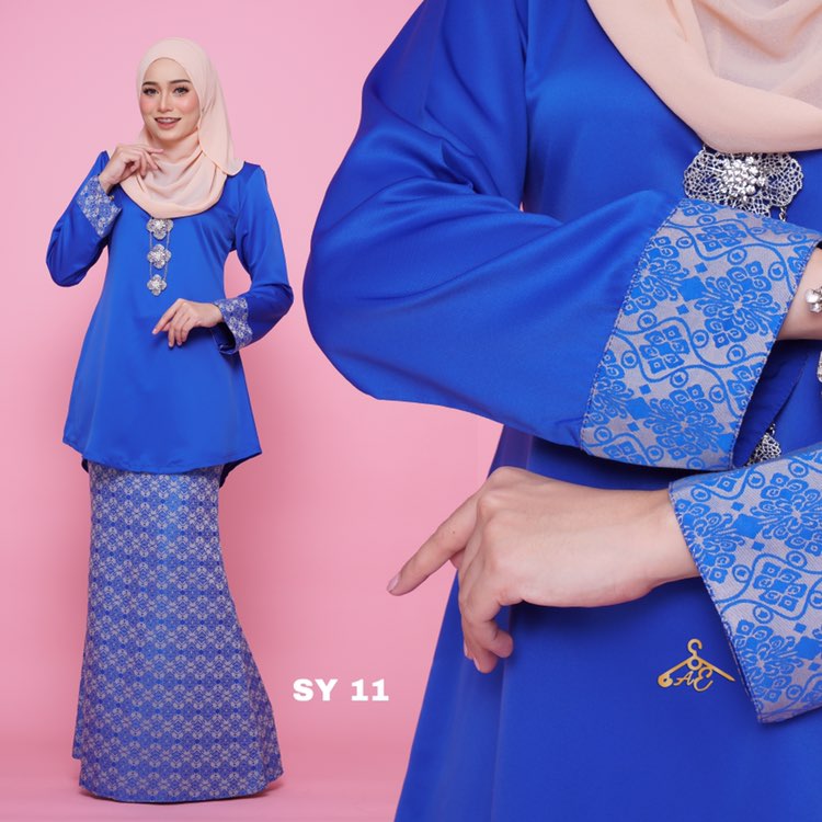 KOLEKSI PAKAIAN MUSLIMAH: MINI KURUNG SONGKET DARIYA (AE)