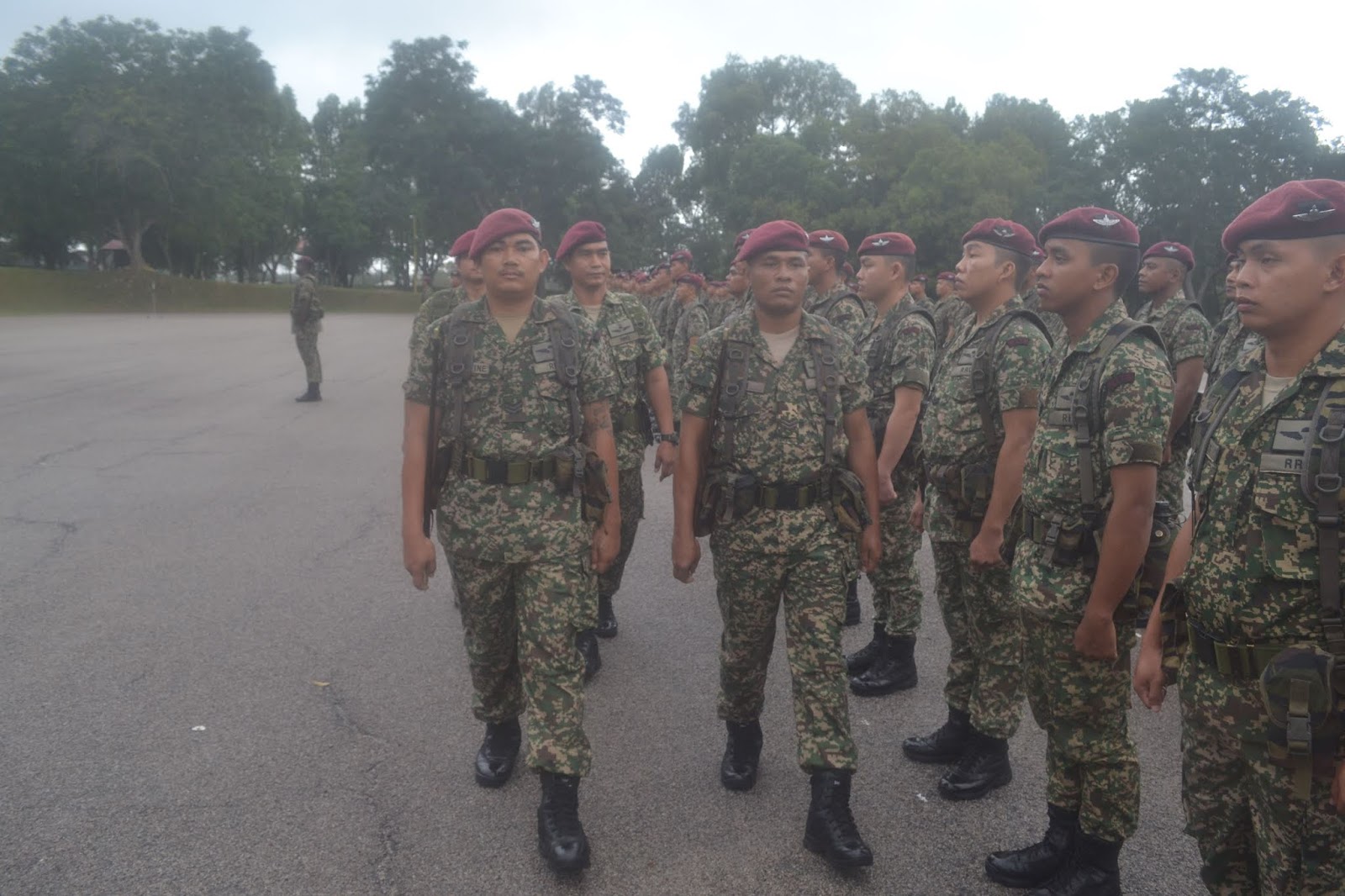 BATALION KE-8 REJIMEN RENJER DIRAJA (PARA): GALERI PASUKAN